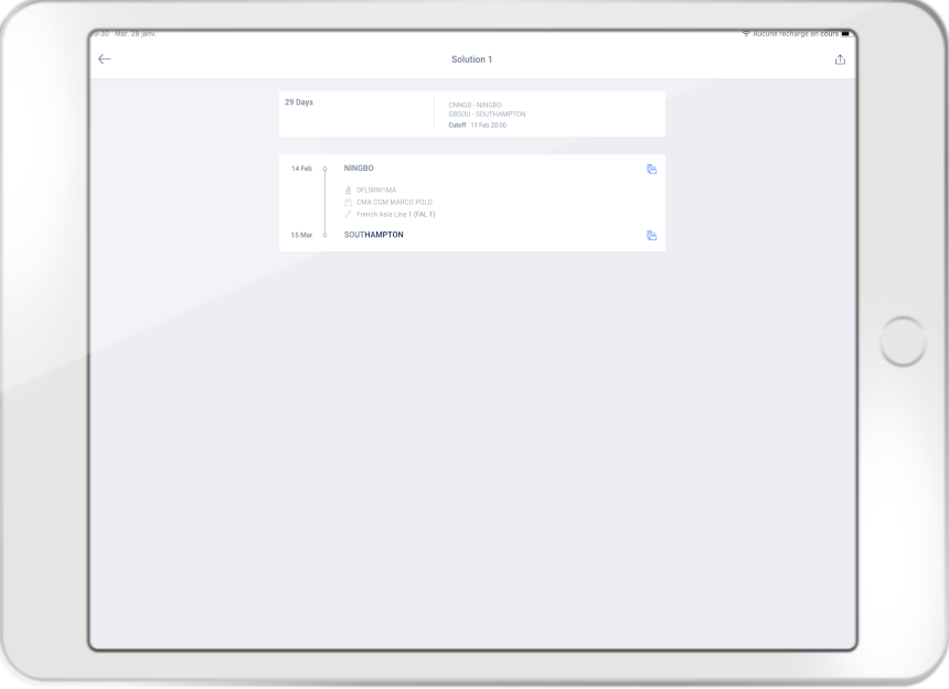 CMA CGM | V3 template