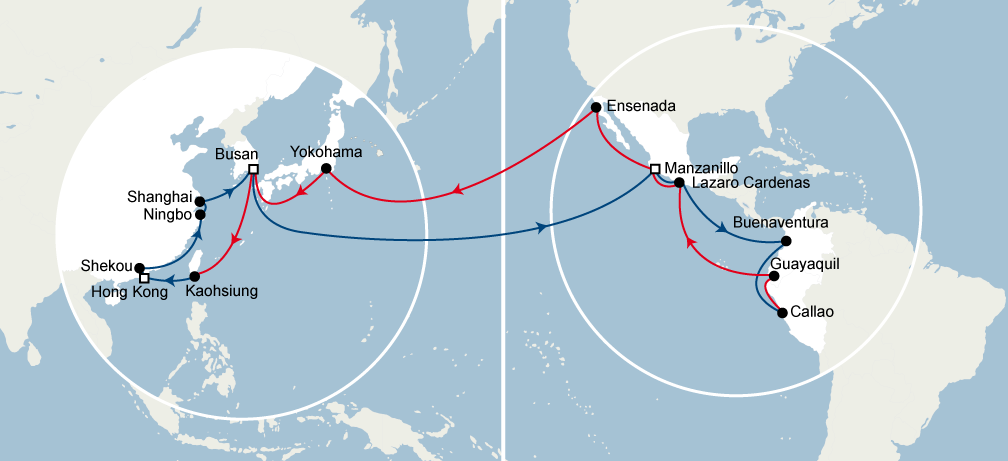 CMA CGM | ACSA 1 Service to update its rotation