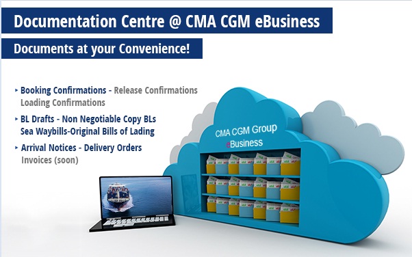 CMA CGM | CMA CGM EBUSINESS | Documentation Center