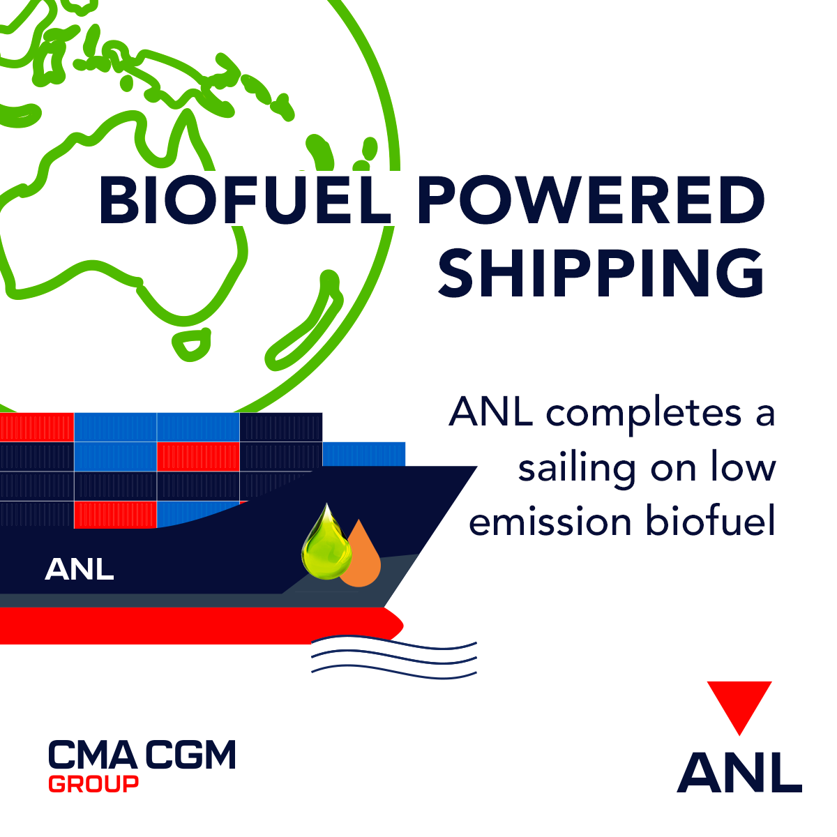 ANL | ANL: Completes Biofuel Powered Voyage in Oceania