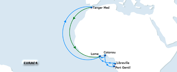 CMA CGM | CMA CGM changes the rotation of its EURAF 4 line to improve ...
