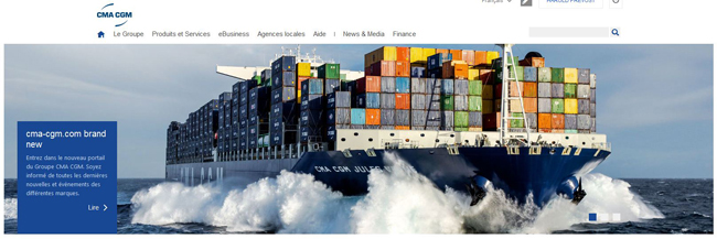 CMA CGM | New Website and eBusiness platform