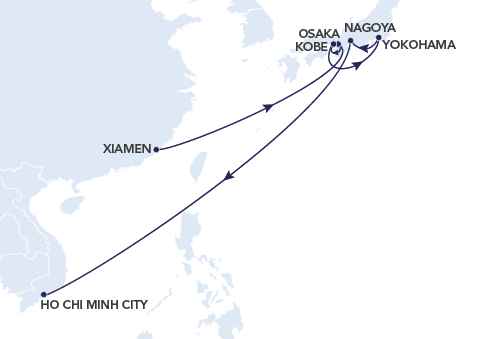 CNC | New IA88 service connects Japan to Ho Chi Minh City, IA2 revamped