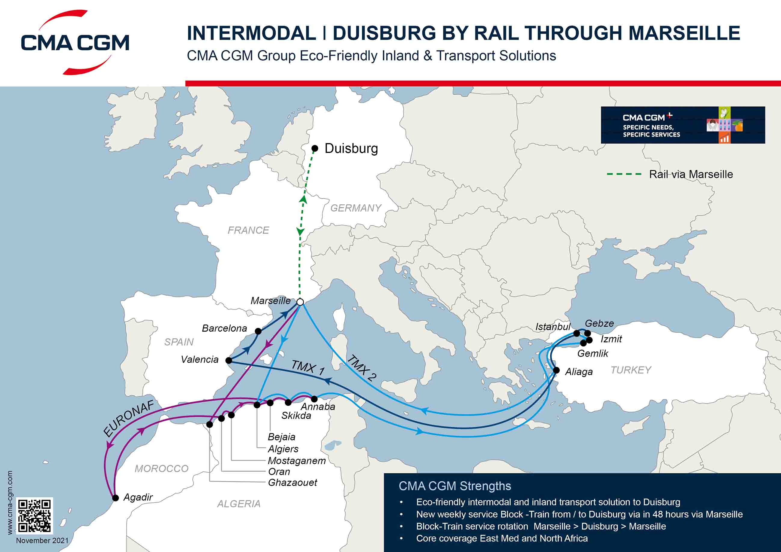 CMA CGM | CMA CGM to introduce its Duisburg, Germany Intermodal Rail ...