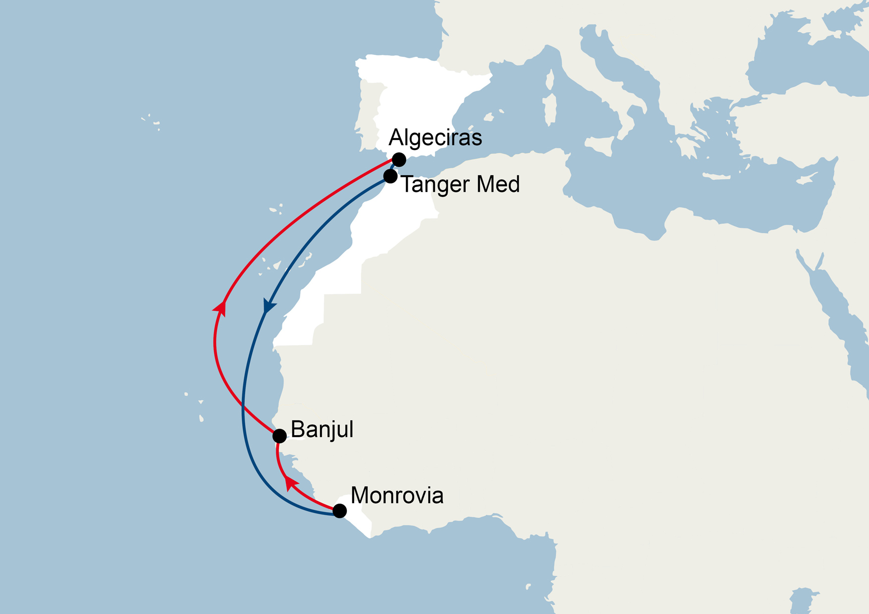 CMA CGM | CMA CGM to reshuffle its MEDWAX, EURAF 3 & WAZZAN services in ...