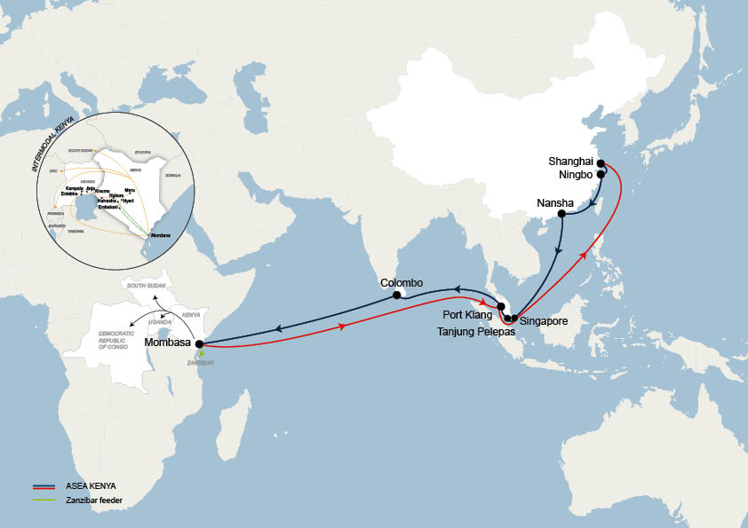 CMA CGM | CMA CGM to enhance its ASEA KENYA service connecting Far East ...