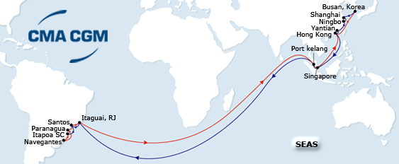 CMA CGM | Evolution du Service SEAS 1