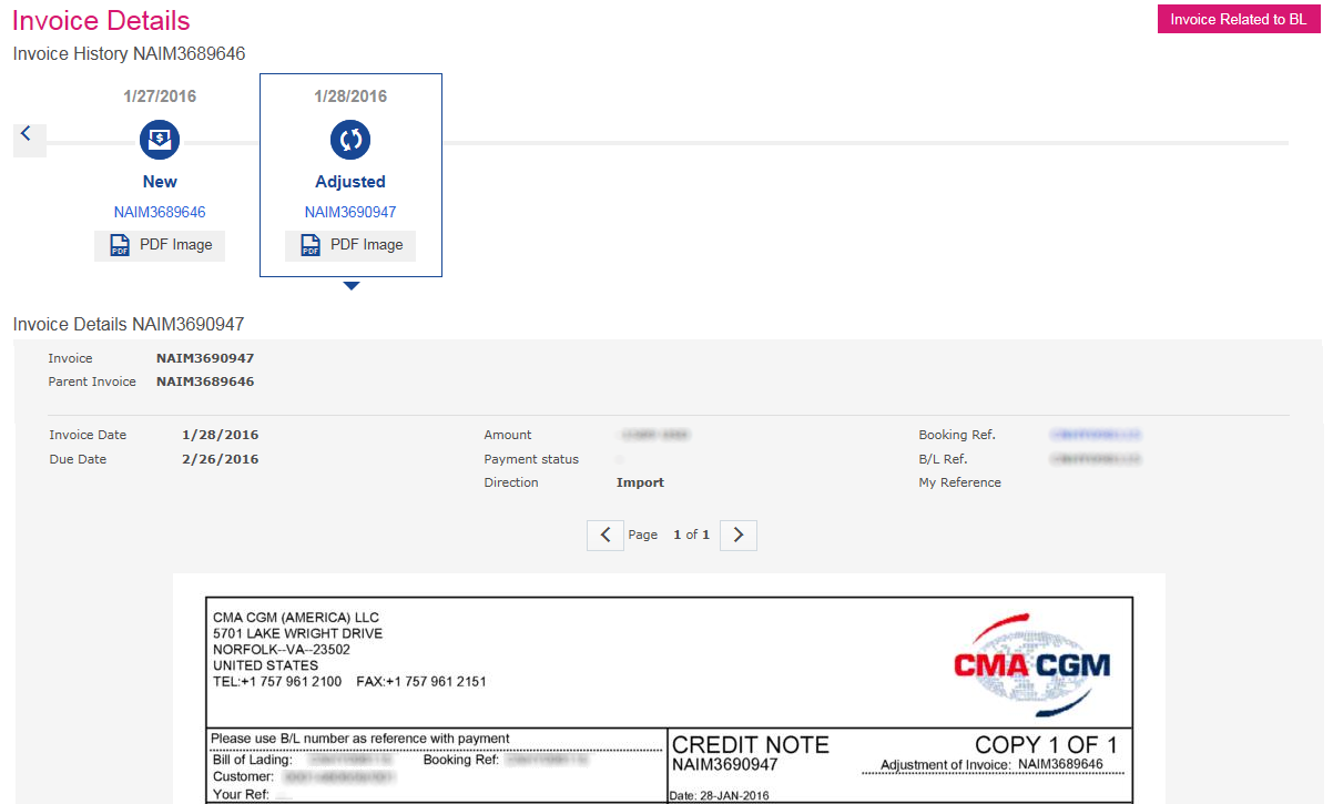 CMA CGM | Invoice Dashboard @ CMA CGM eBusiness – Another milestone ...