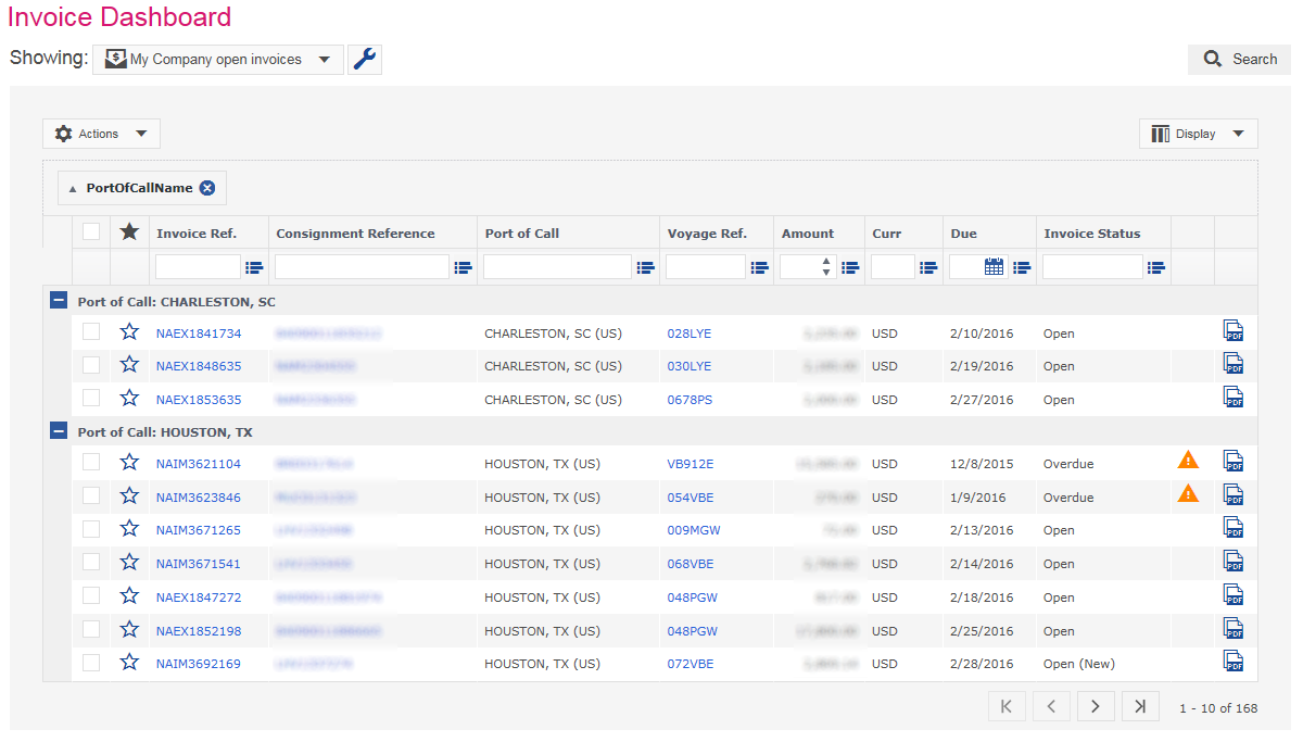CMA CGM | Invoice Dashboard @ CMA CGM eBusiness – Another milestone ...