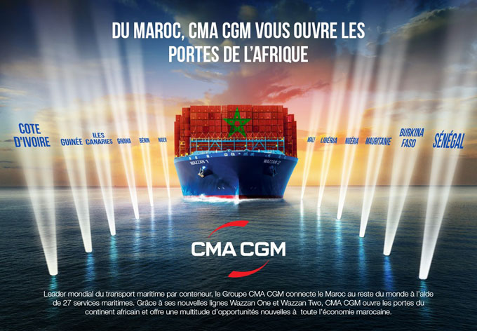 CMA CGM | CMA CGM launches a second service to link Morocco to West ...