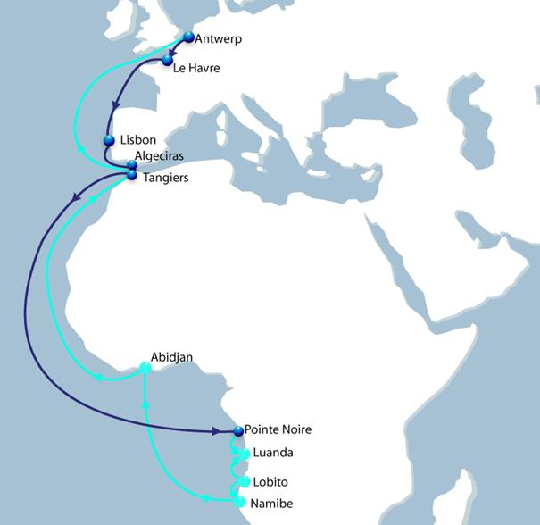 CMA CGM | CMA CGM strengthens West African coast – Europe offer with ...