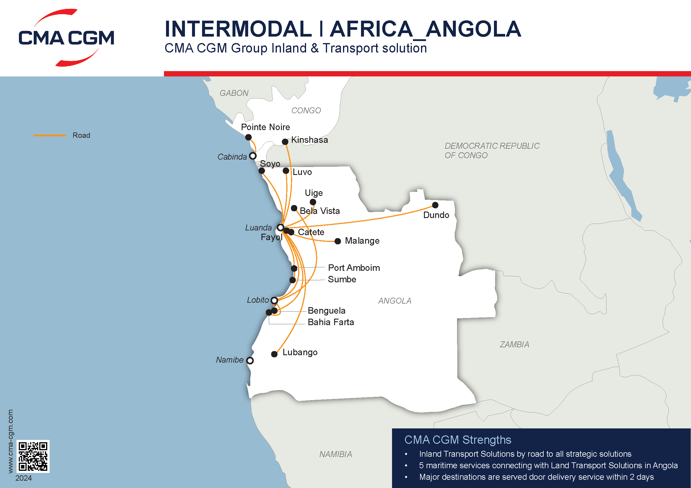 CMA CGM | Inland and intermodal services in Africa