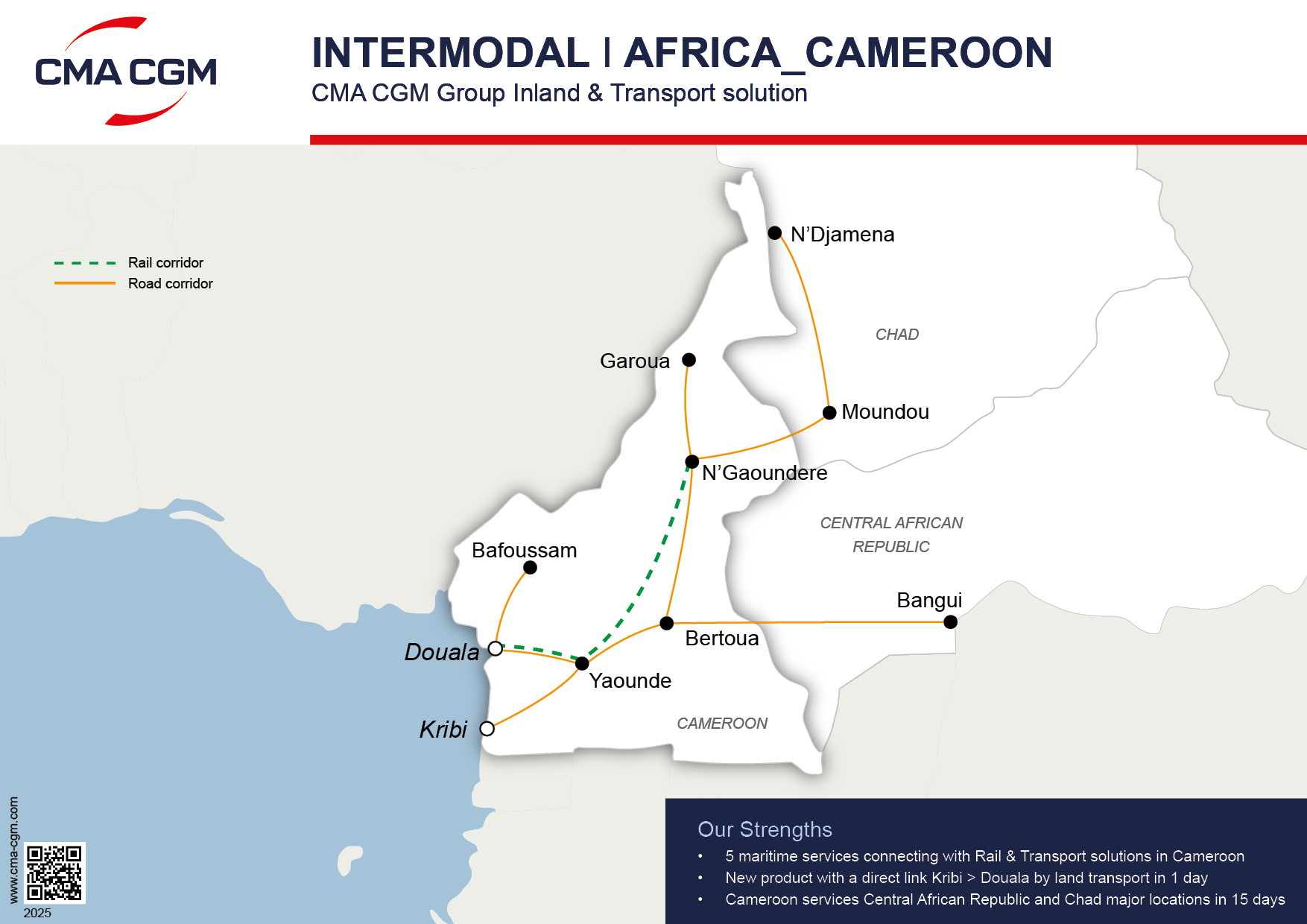 CMA CGM | Inland and intermodal services in Africa