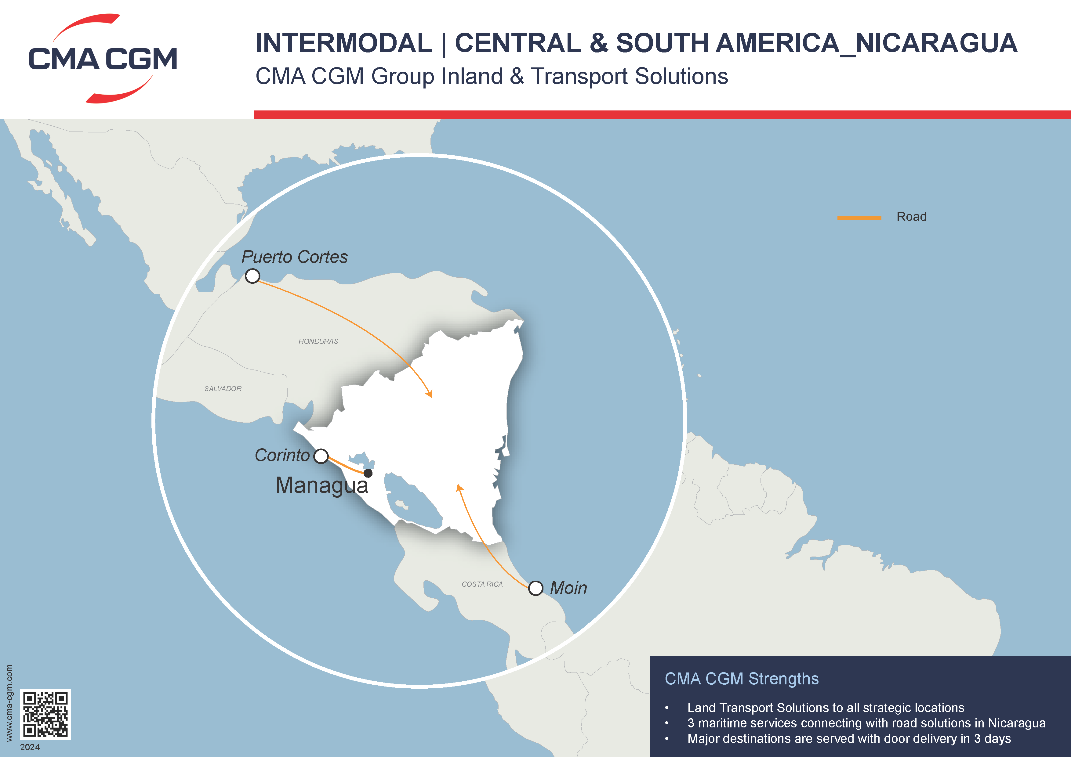 CMA CGM | Inland and intermodal services in Latin America