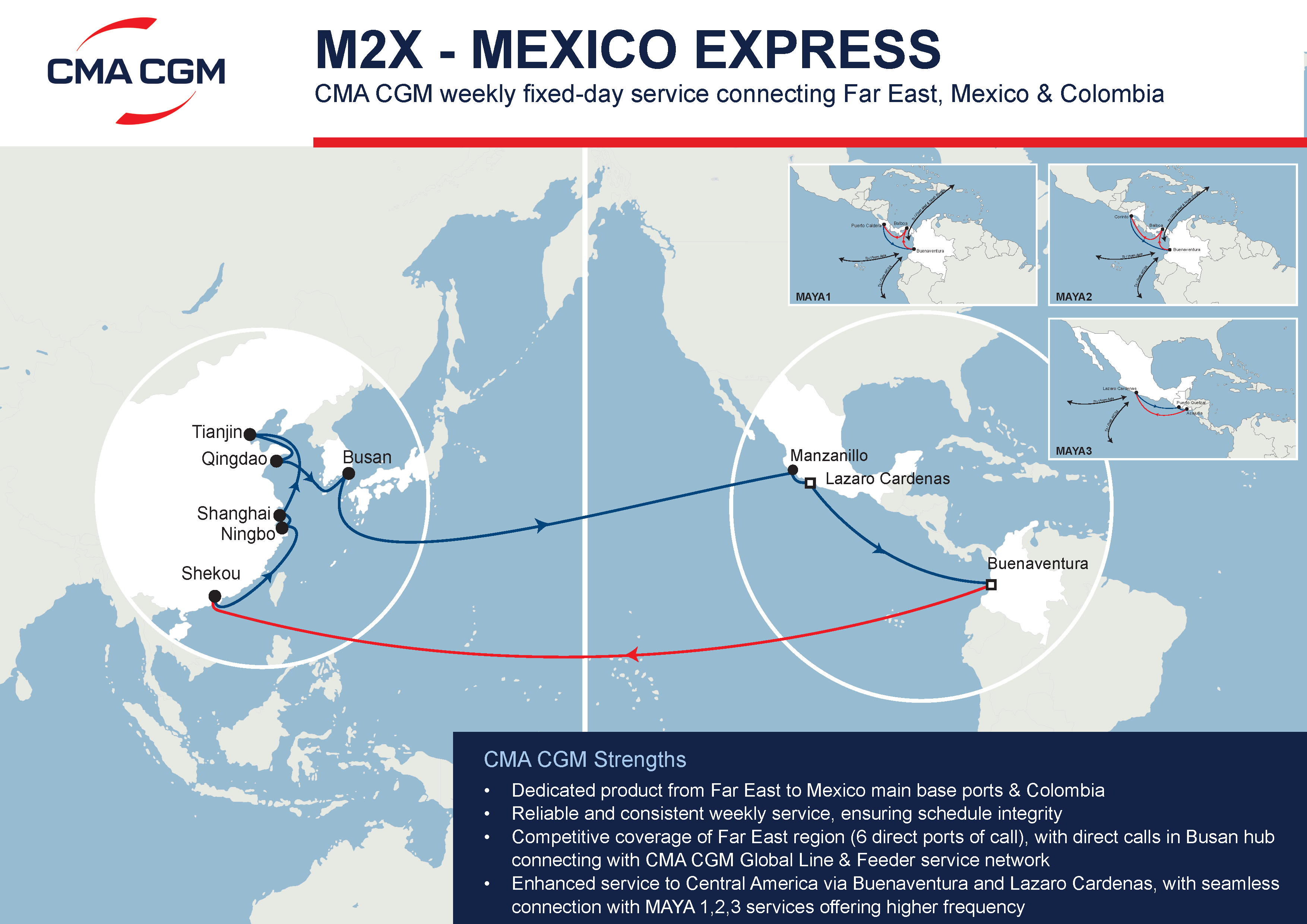 CMA CGM | Asia-Mexico-WCSA