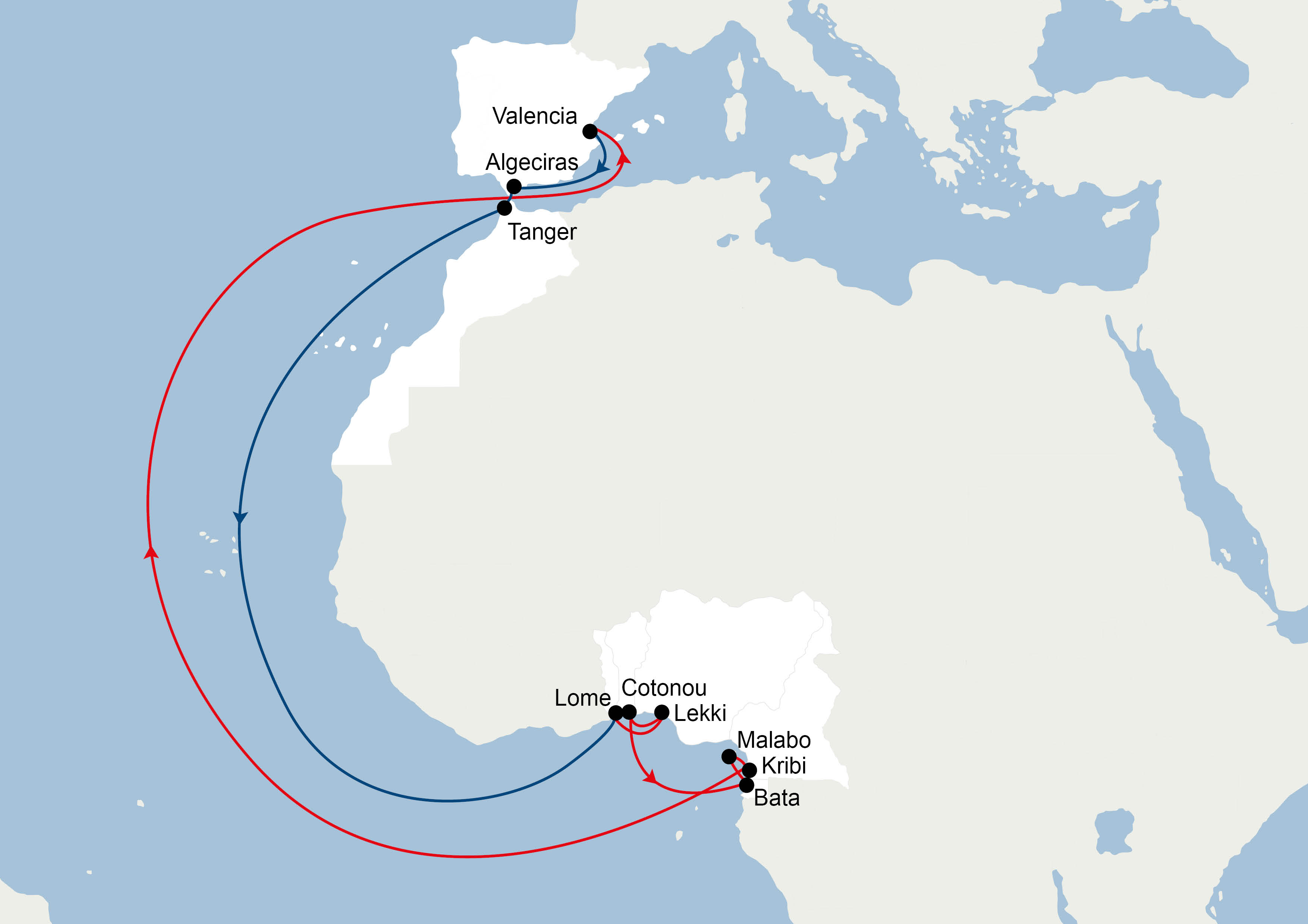 CMA CGM | West Med-West Africa services