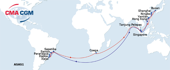 CMA CGM | CMA CGM to restructure its SEAS services